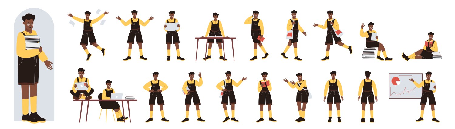 Classroom side view Vector Images & Graphics for Commercial Use ...