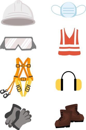 Safety harness ppe Royalty Free Vector Image - VectorStock