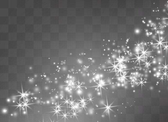 Sparkling magical dust particles the sparks Vector Image