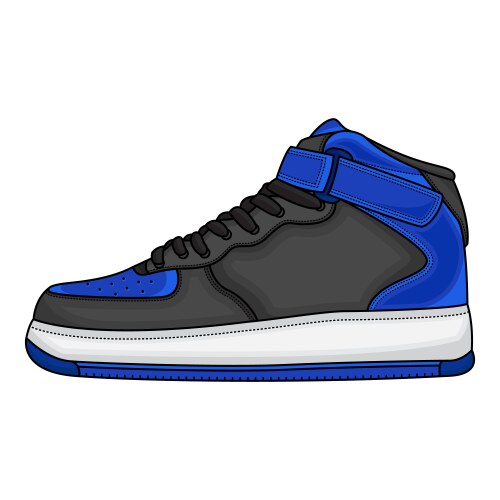 Most Famous Basketball Shoes Royalty Free Vector Image