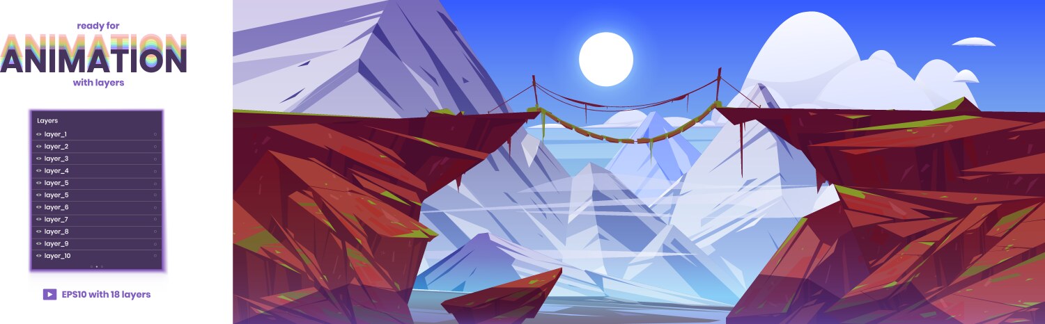 Rope Bridge Cartoon Vector Images (over 380)