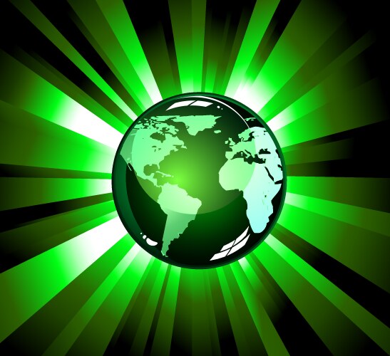 Cartoon earth Royalty Free Vector Image - VectorStock