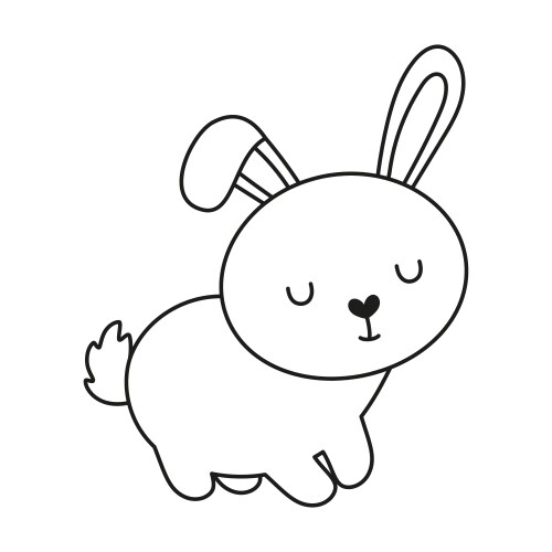 Rabbit Outline Vector Images (over 23,000)