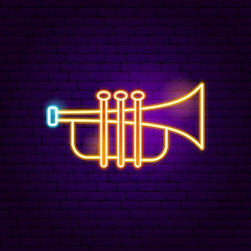 Neon glasses sign glowing sunglasses emblem Vector Image