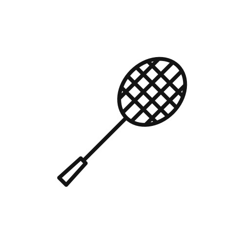 Badminton Racquet Silhouette Vector Images (über 340)