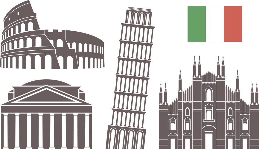 Italy Royalty Free Vector Image - VectorStock