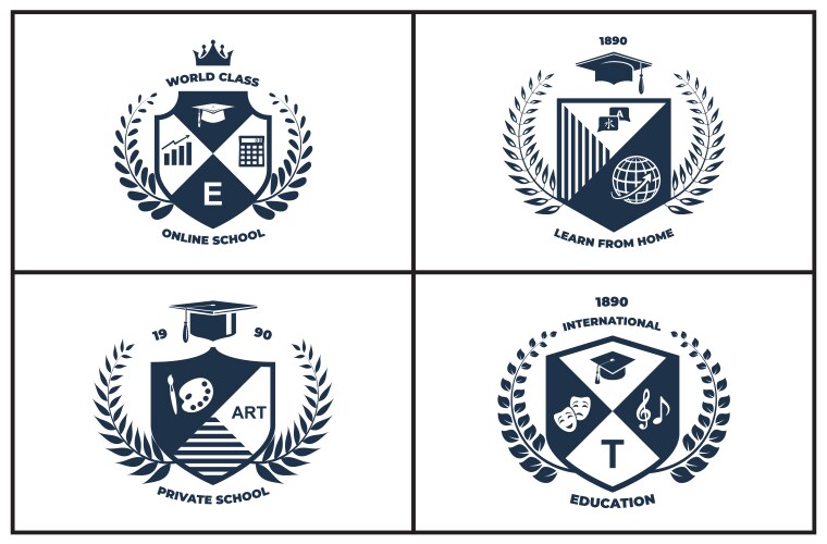 School Crest Vector Images (over 4,900)