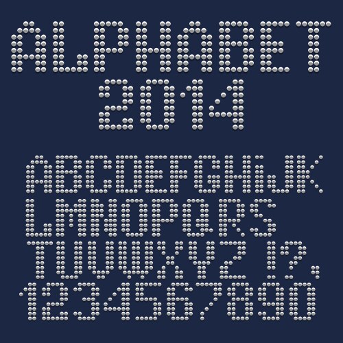 Dotted Line Alphabet Vector Images (over 9,900)