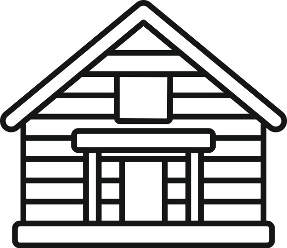 Log Cabin Vector