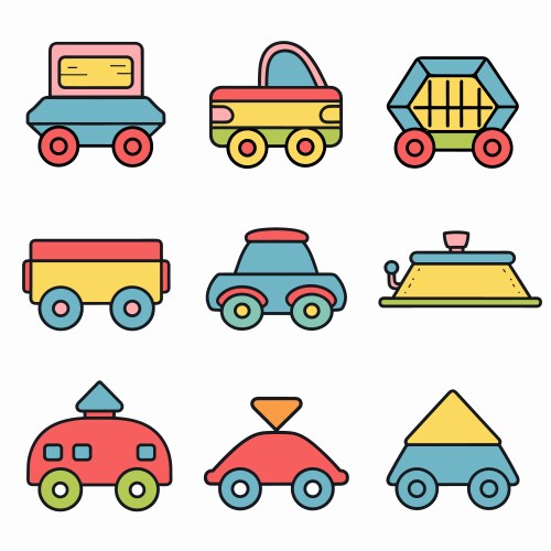 Toy Car Clipart Vector Images (over 1,100)