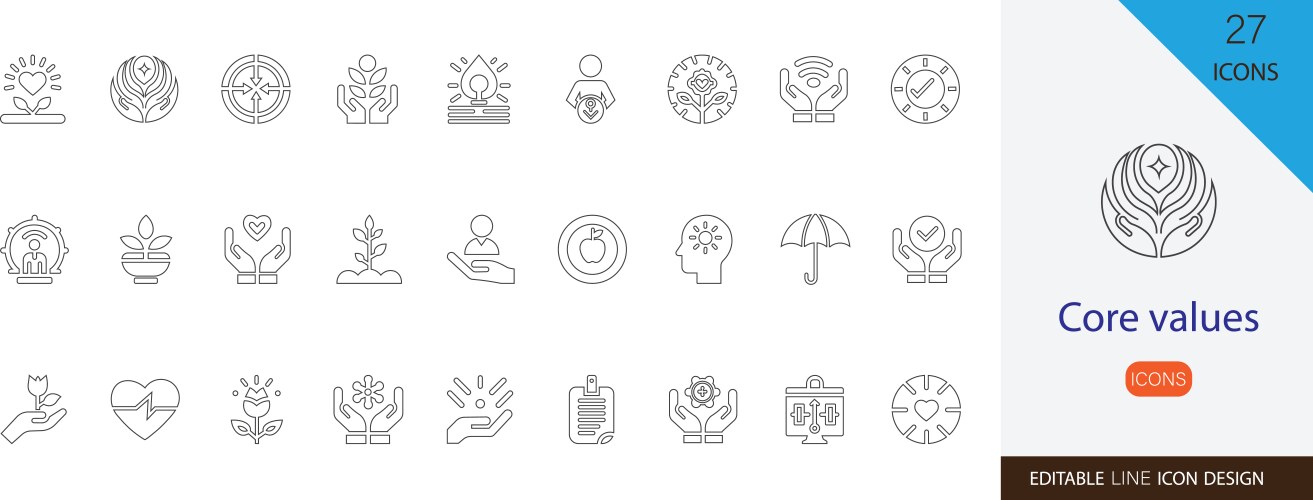 Vision Mission Values Icon Vector Images (over 1,900)
