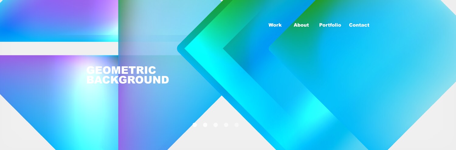 Triangle minimal web site page background design Vector Image