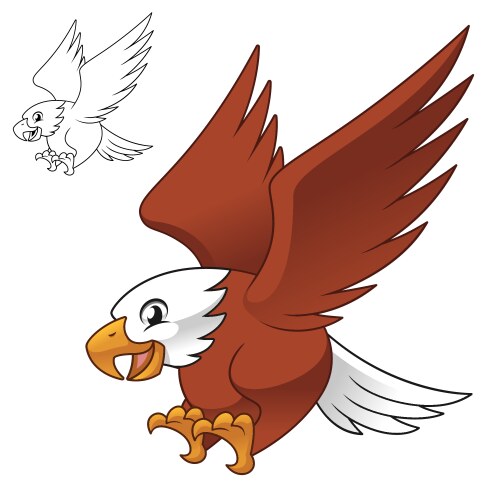 Falcon Cartoon Vector Images (over 5,900)