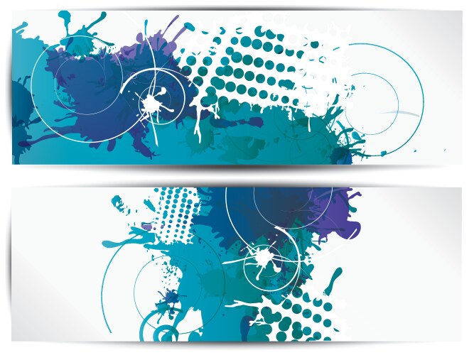 Splash on abstract background Royalty Free Vector Image