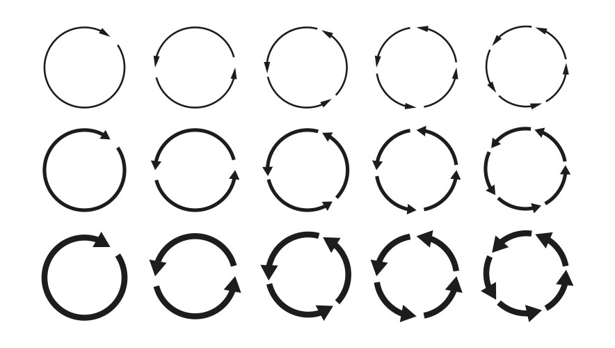 Circular Arrow Vector Images (over 40,000)