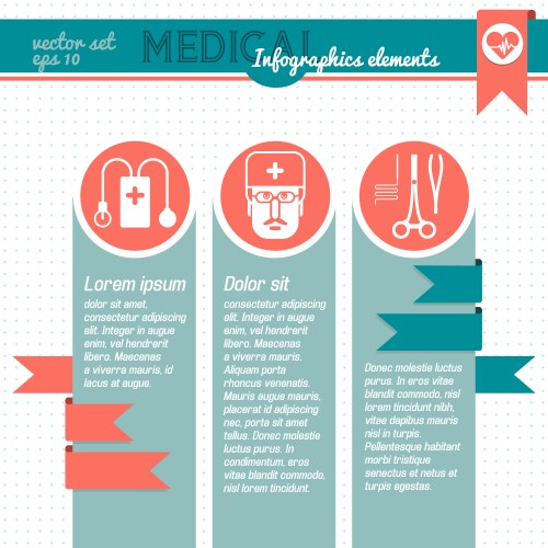 Stress curve medical infographic editable Vector Image