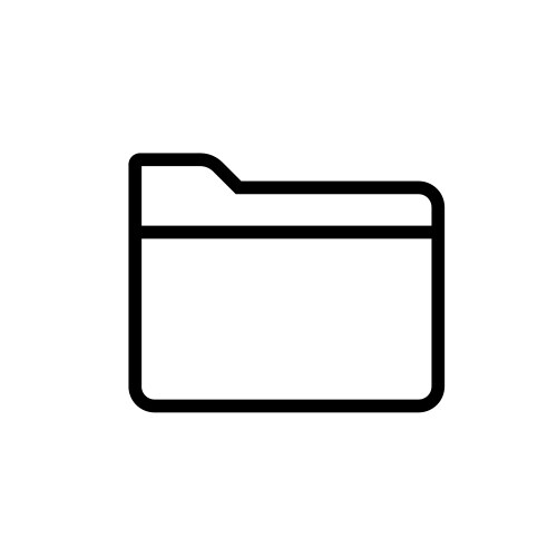 Organizational folder icon perfect for file Vector Image
