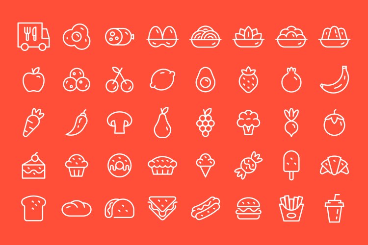 Fast food yellow pattern - seamless texture Vector Image