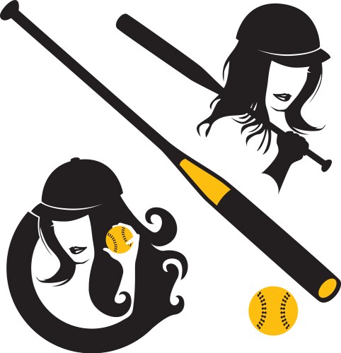 Softball Vector Images (over 16,000)