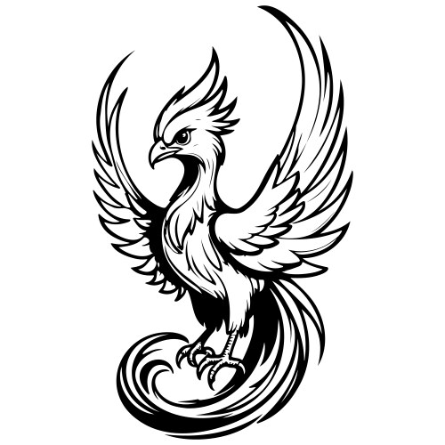Phoenix Outline Vector Images (over 3,400)