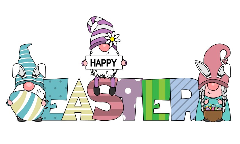 Easter Word Art Vector Images (over 1,400)
