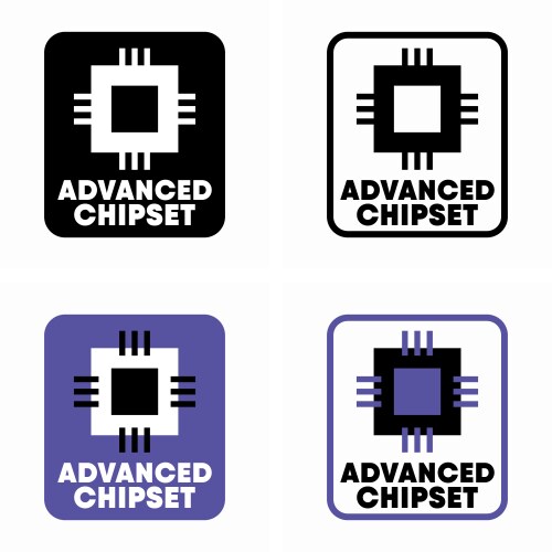 Full gnss information sign Royalty Free Vector Image