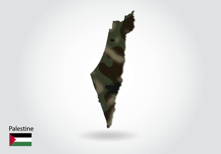 Palestine Map Vector Images (over 960)