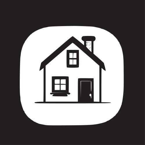 House Black and White Cartoon Vector Images (over 58,000)