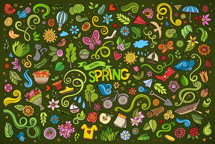 Month April Cartoon Vector Images (over 1,100)