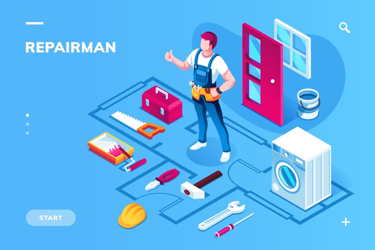 Repairman Vector Images (over 44,000)