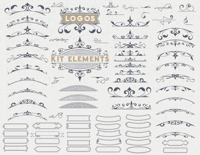 Accents Borders Vector Images (over 2,500)