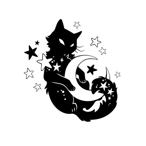 Cat Outline Vector Images (over 82,000)