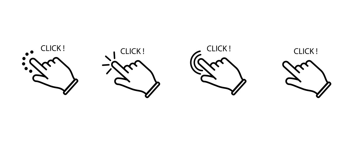 Hand Click Vector Images (over 48,000)