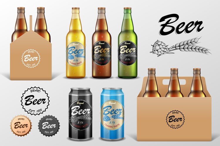 Beer Bottle Logo Vector Images (over 11,000)