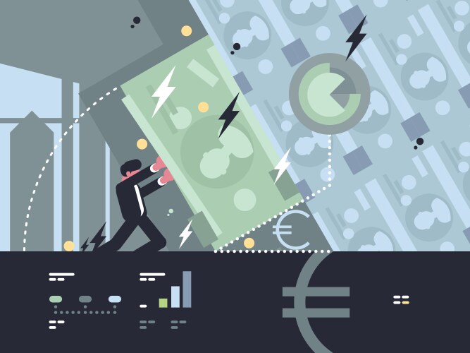 Bank Collapse Vector Images (over 2,500)