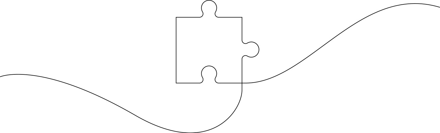 Continuous Line Puzzle Vector Images (over 940)