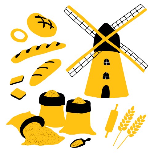 Bread Cartoon Vector Images (over 63,000)