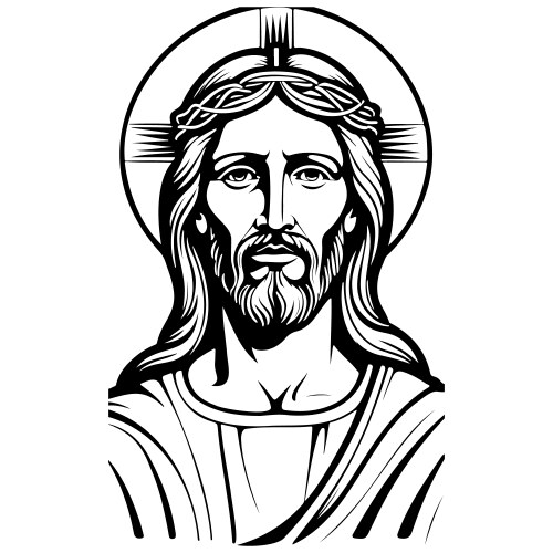 Jesus Outline Vector Images (over 14,000)