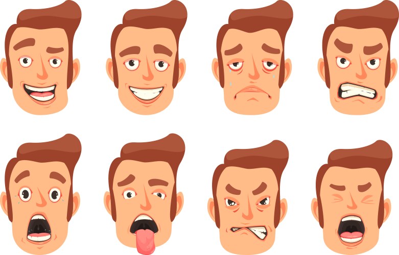 Facial Expressions Vector Images (over 100,000)