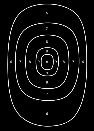 Shooting Target Silhouette Vector Images (over 6,700)