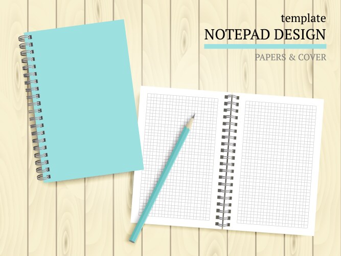 Notebook paper textures Royalty Free Vector Image