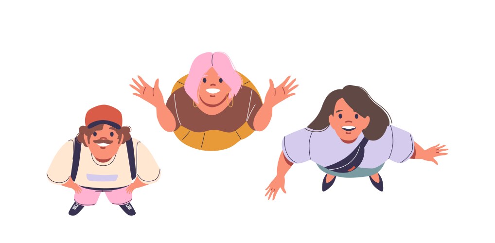 People Looking Up Vector Images (over 4,700)