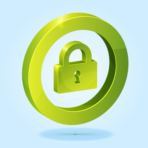 Green up arrow symbol isolated on blue background Vector Image