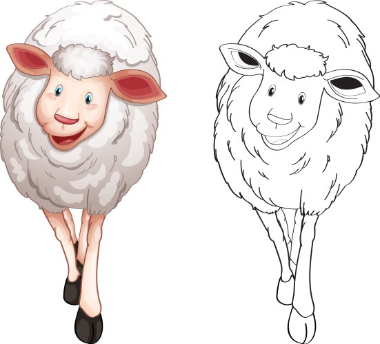 Sheep Outline Vector Images (over 8,100)