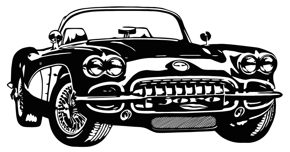 Corvette Vector Images (over 380)