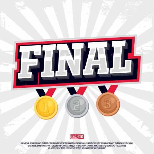 Baseball grandslam tournament Royalty Free Vector Image