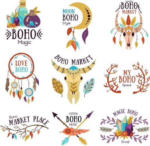Boho Vector Images (over 170,000)