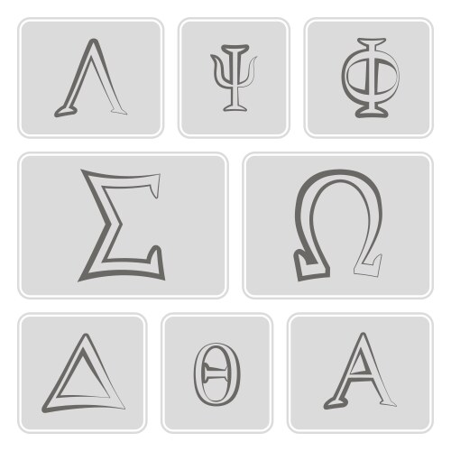 Greek Letters Vector Images (over 9,900)