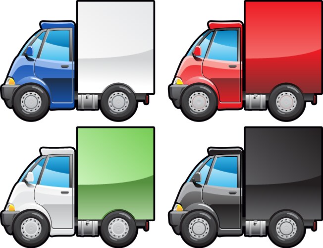 Truck cartoon Royalty Free Vector Image - VectorStock