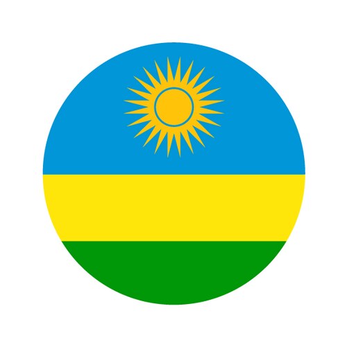 Simple round flag Royalty Free Vector Image - VectorStock